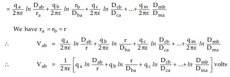 Potential At A Conductor In A Group Of Charged Conductors