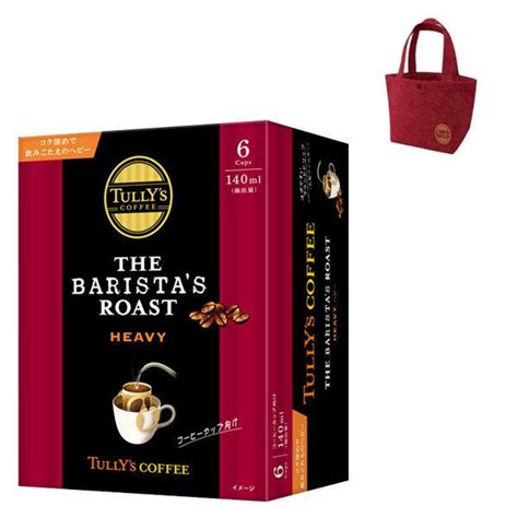 Drip 커피이토원 Tally의 바리 스타의 헤비 Drip 1상자6대입×2상자펠트 미니 토트백 덤 재팬스토어 일본약 의약품 전문 직구 쇼핑몰