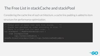 Goroutine Stack And Local Variable Allocation In Go PPT