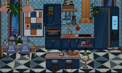 тока бока 2 этажные дома Огромная кухня Токио