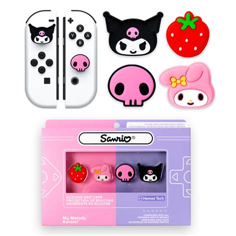 Hamee Hello Kitty And Friends Thumb Grips Compatible With Nintendo
