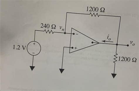 Solved B 5 Write The Kcl Equation That Pertains At The