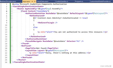具有基于cookie的身份验证和microsoft标识的blazor Wasm托管应用blazor Cookie Csdn博客