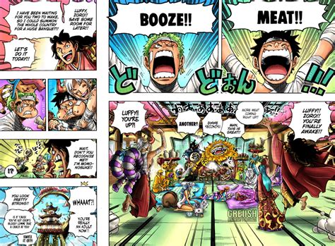 海贼王1052话 汉化版 高清 漫画 彩图 海贼王