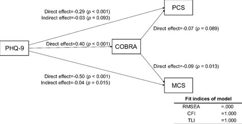 Results Of Covariance Structure Analysis In The Structural Equation Download Scientific Diagram