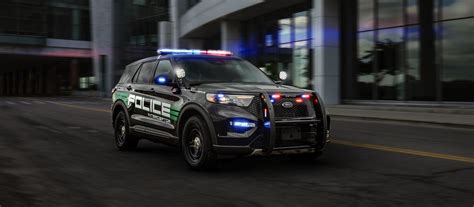 Interceptor De Policía Ford Explorer Nieuwe Ford Explorer Schijnt