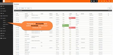 Invoice Grid Overview