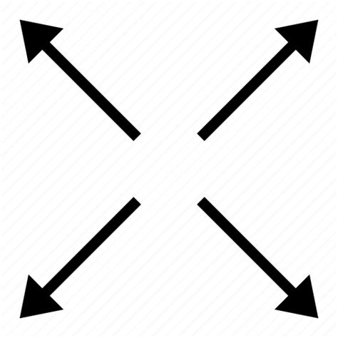 Arrow Arrows Direction Enlarge Expand Icon