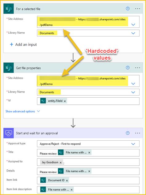 make an existing power automate flow available across sharepoint