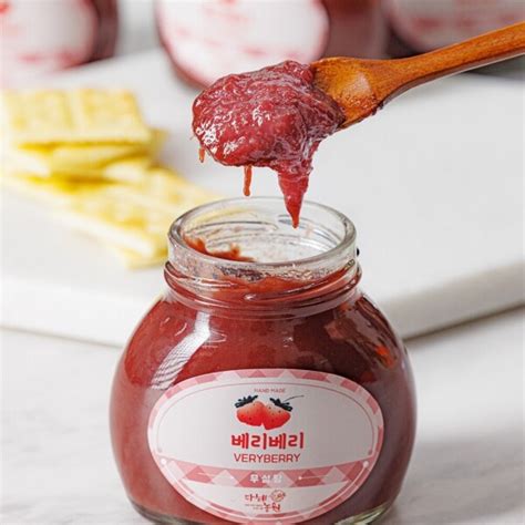 정기구독 베리베리 수제딸기잼180g 다혜농원 산엔청쇼핑몰