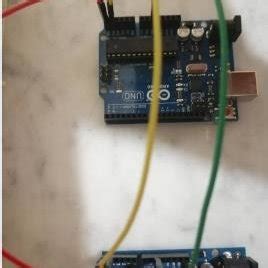 Shows The Connection Of Two Arduino Boards Download Scientific Diagram