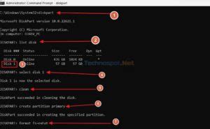 USB Drive Showing Unknown Capacity Cannot Format Error Occur