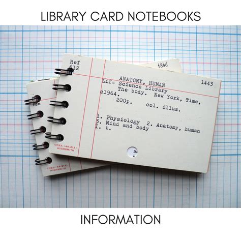 Library Card Template Free