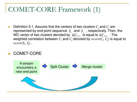 Ppt Clustering Over Multiple Evolving Streams By Events And Correlations Powerpoint