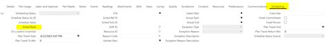 Task Scheduling Tab Schedulerank Field Psofsm Integration Ifs Community
