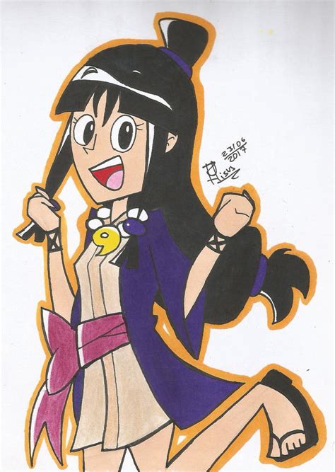 Maya Fey Nwn By Richy46 On Deviantart