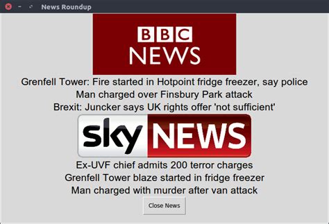 Friday Fun Get The News With RSS And GUI Zero
