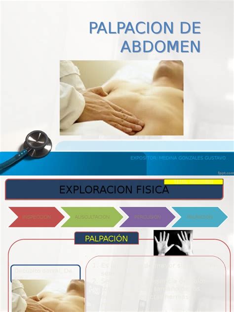 Palpacion De Abdomen Pdf Abdomen Examen Físico