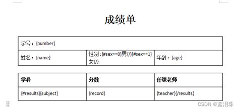 Vue 前端导出数据到指定word模板vue导出模板 Csdn博客