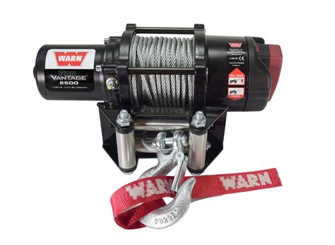 Warn Provantage 2500 Series 12 Volt Dc Powered Electric Atv Winch 2500