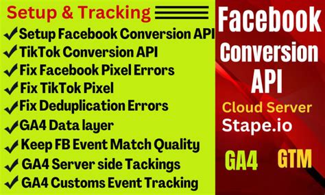 Setup Facebook Conversion Apiserver Side Trackingecommerce Trackingga4gtm By Rabiul3112 Fiverr
