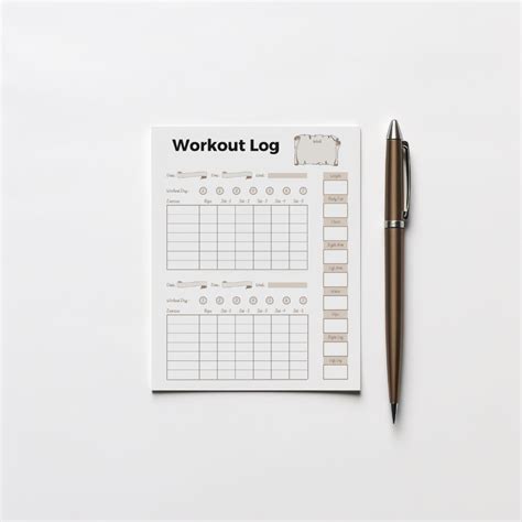 Printable Workout Log Pdf Track Exercises And Fitness Progress Quick Printable Workout Log Pdf Track Exercises And Fitness Progress Quick