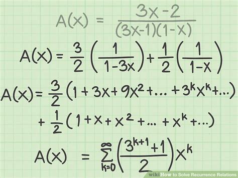 5 Ways To Solve Recurrence Relations Wikihow