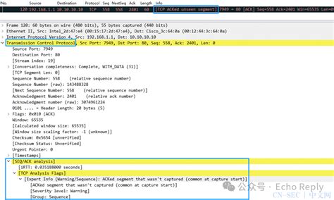 Tcp Analysis Flags 之 Tcp Acked Unseen Segment Cn Sec 中文网