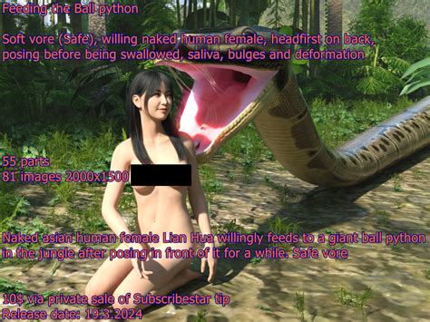 540 Feeding The Ball Python By WerewolfCZ