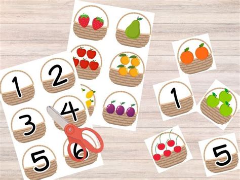 Eyfs Fruit Themed Pairs 1 6 Teaching Resources