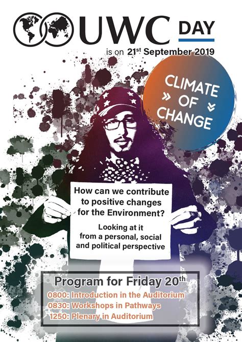 UWC Day Climate Of Change UWC Red Cross Nordic