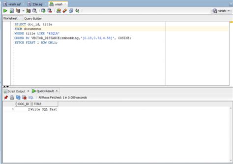 How To Use Group By In Oracle Database 23ai • Vinishdev