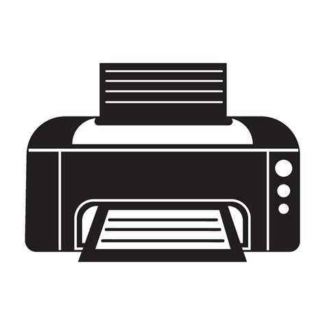Printing Machine Icon Logo Vector Design Template 38107945 Vector Art At Vecteezy