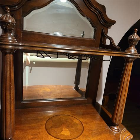 Vintage Wine Cabinet Aptdeco