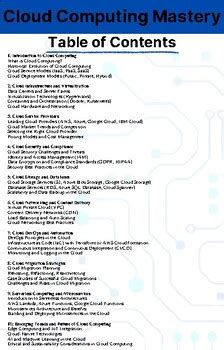 Comprehensive Cloud Computing Course Master The Cloud TPT