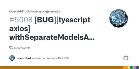 Bug Tyescript Axios Withseparatemodelsandapi Option Throws Exception · Issue 5008