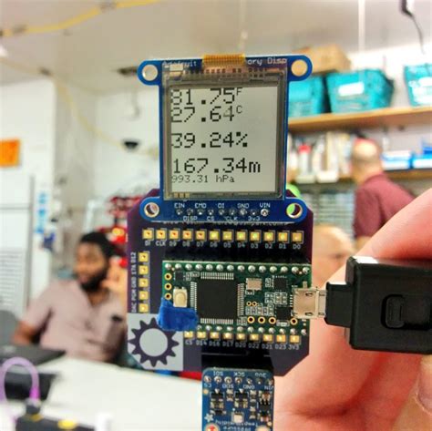 Sharp Memory Display With Teensy 32 Demo Board For Adafru Flickr