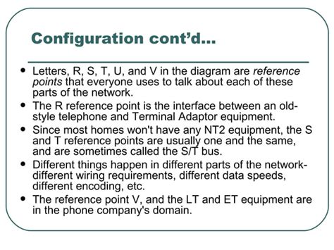 Integrated Services Digital Network Isdn Ppt Computer Networking Computing