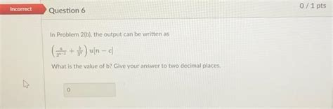 Solved Problem 2 Computing IIR DT System Outputs Consider Chegg Com
