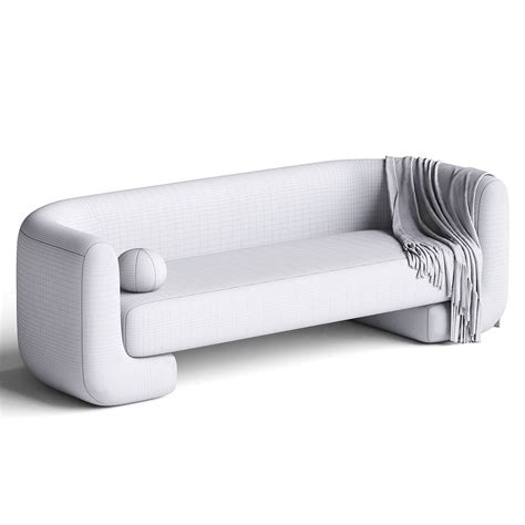 3d Model Moma 88 Fabric Sofa Vr Ar Low Poly Cgtrader