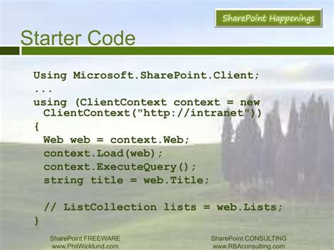 Sharepoint 2010 Client Side Object Model Ppt