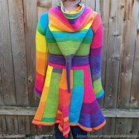 Elf Coat — Orange And Shiny