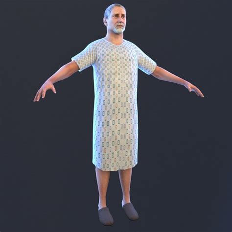 Hospital Patient 3d Models For Download Turbosquid