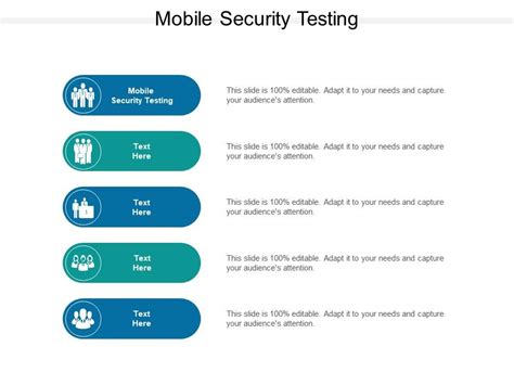 Mobile Security Testing Ppt Powerpoint Presentation Ideas Examples Cpb