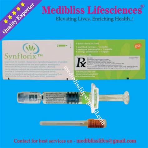 0 5ml Synflorix Vaccine At Rs 1650 In Pune Id 2852998897988