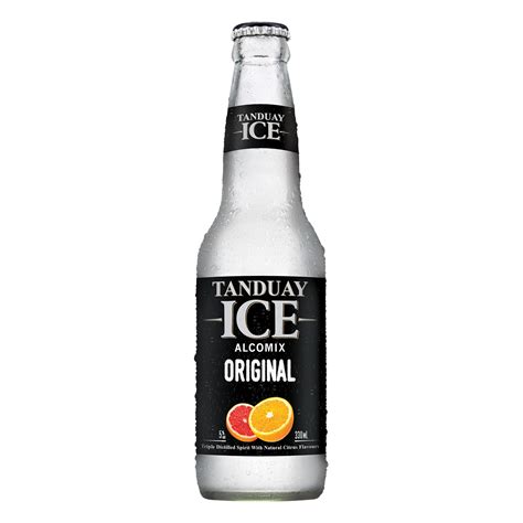 Tanduay Ice Original 330ml 24 Bottles X P34 Btl