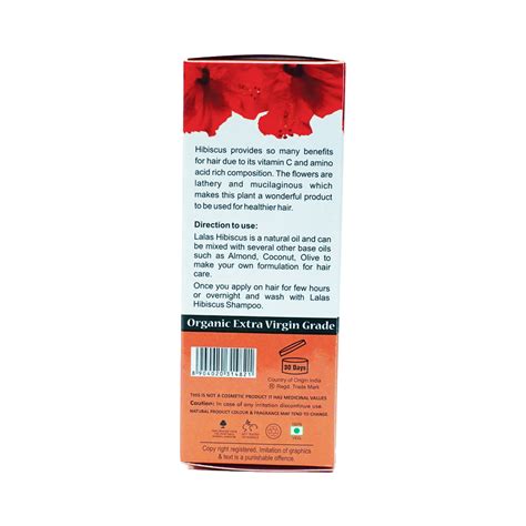 Hibiscus Oil Lalas Herbal
