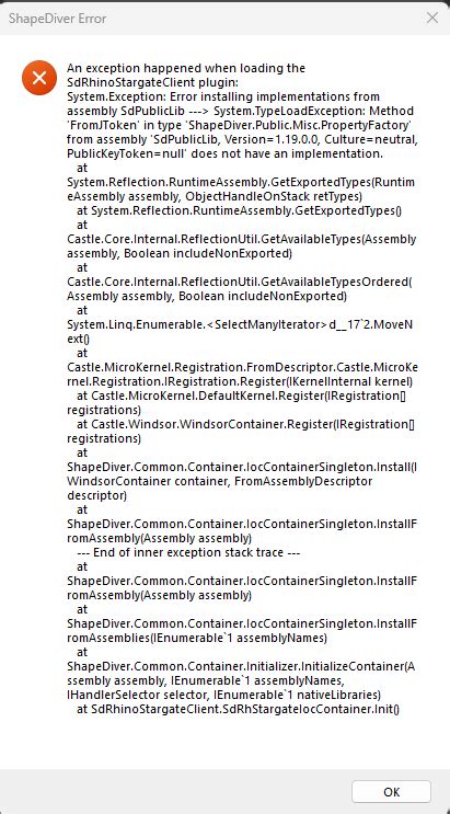 Shapediver Upgrade To 19 Giving Document Payload Error Shapediver Mcneel Forum