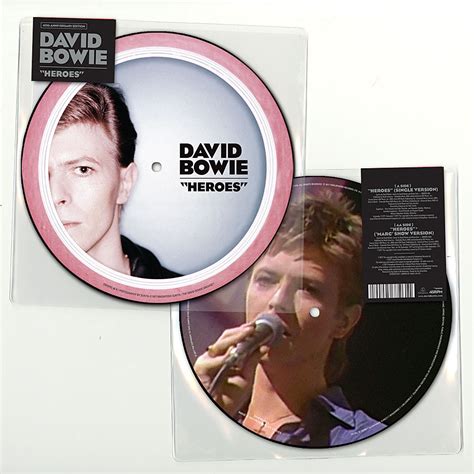 Heroes 40th Anniversary Picture Disc — David Bowie