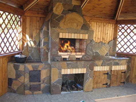 Беседка с камином: 28 потрясающих фотографий